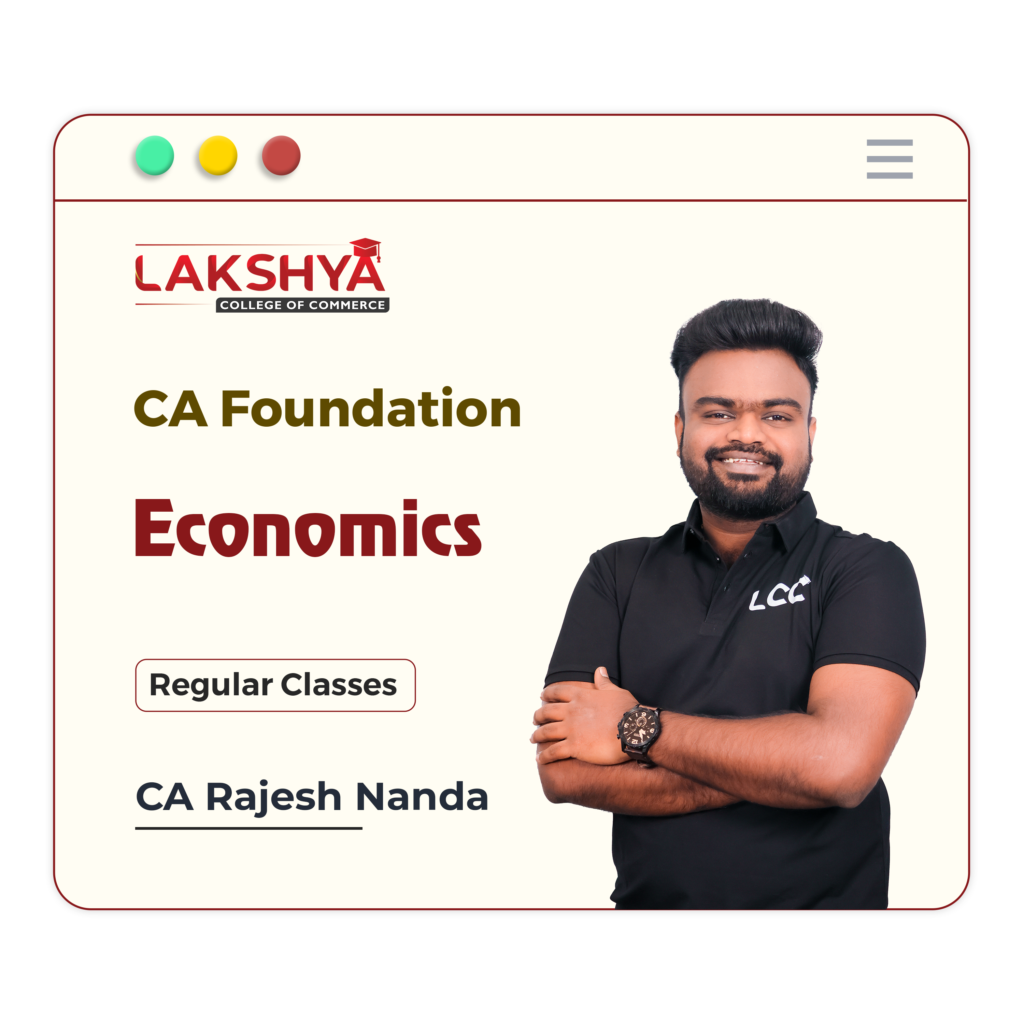Paper - 4 Business Economics || CA - Foundation || CA Rajesh Nanda Sir ...