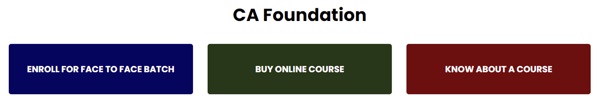 CA Foundation Courses | Lakshya Edu