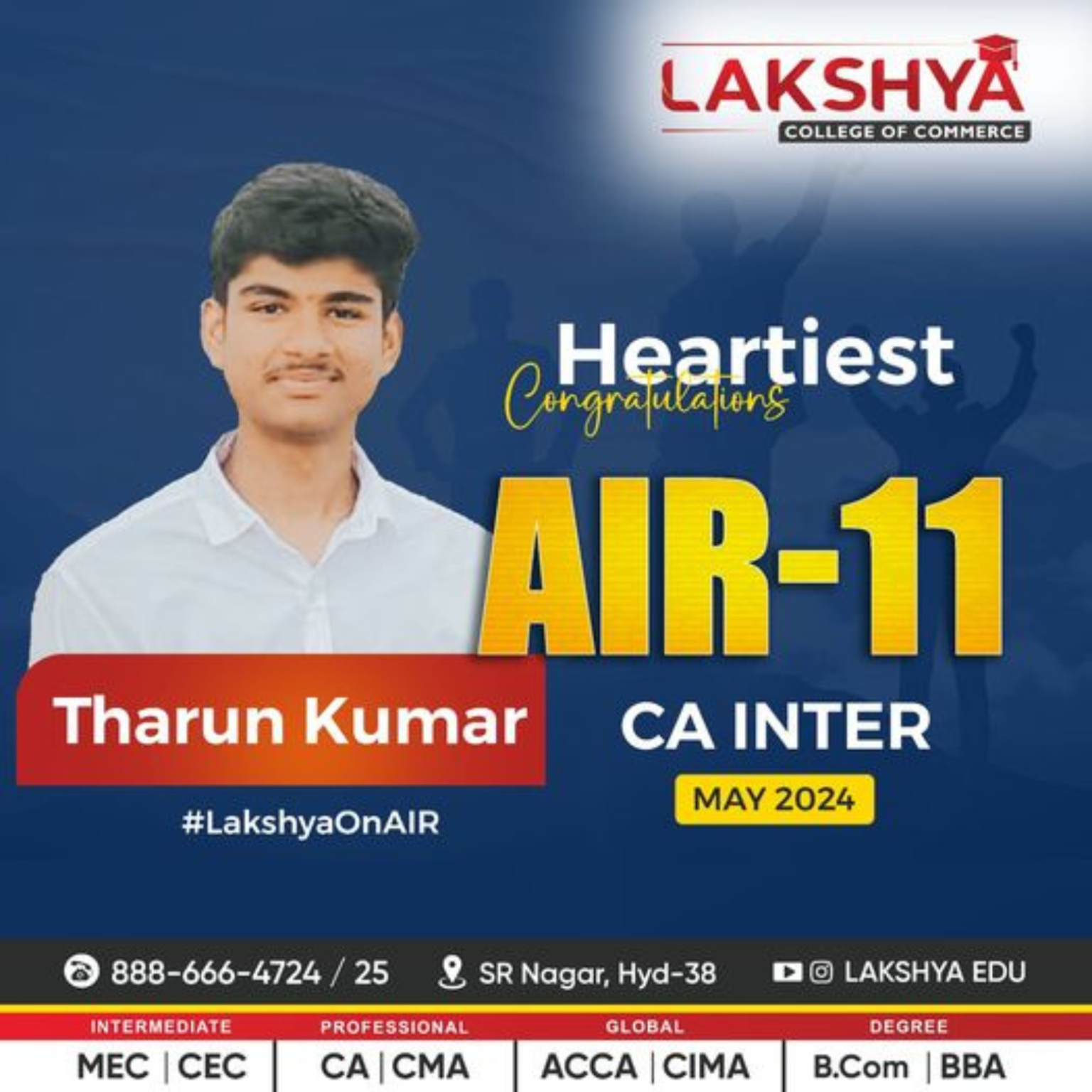 Our Rankers | Lakshya Edu